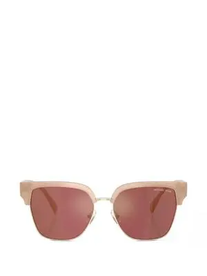 Michael Kors Saint Eustatius Square-frame Sunglasses - Neutrals