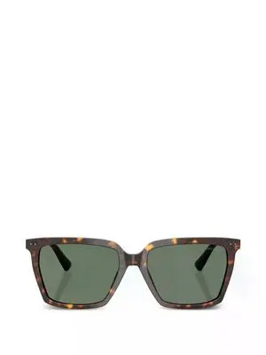 JIMMY CHOO Square Frame Sunglasses - Brown