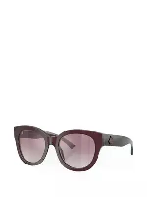JIMMY CHOO Oval-frame Sunglasses