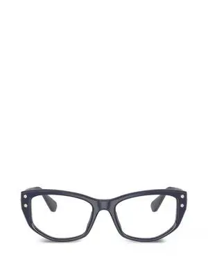 SWAROVSKI Crystal-embellished Cat-eye Glasses - Blue