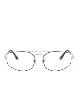 Ray-ban Explorer Metal Frame Glasses - Brown