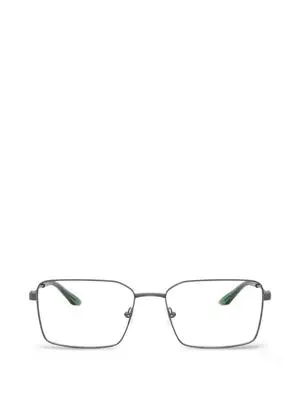 Armani Exchange Matte Rectangle-frame Glasses - Grey