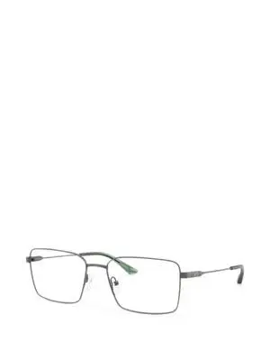 Armani Exchange Matte Rectangle-frame Glasses