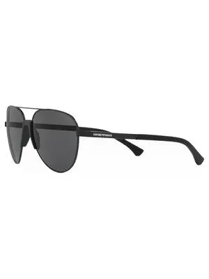 Emporio Armani Aviator Frame Sunglasses