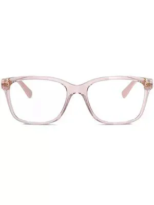 VOGUE EYEWEAR Vogue Eyewear Square Frame Eyeglasses Pink