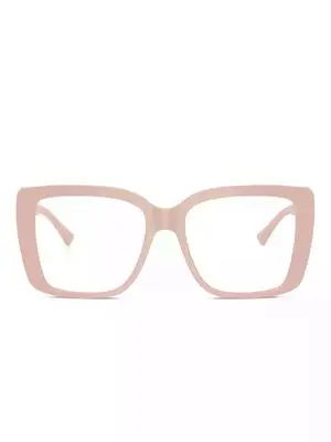 JIMMY CHOO Square-frame Glasses - Pink