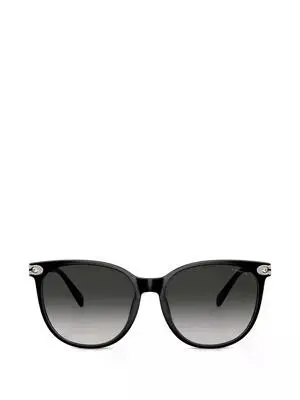 COACH Logo-detail Round-frame Sunglasses