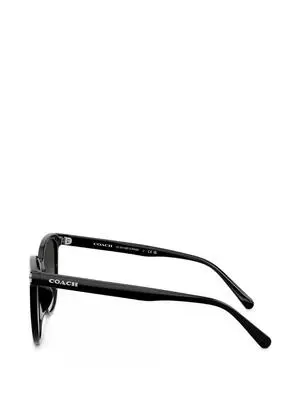 COACH Logo-detail Round-frame Sunglasses
