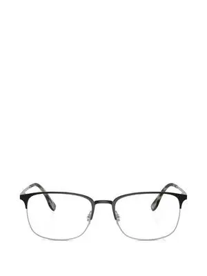 Ray-ban Browline-frame Glasses - Black