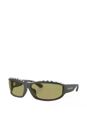 SWAROVSKI Crystal-embellished Square-frame Sunglasses - Grey