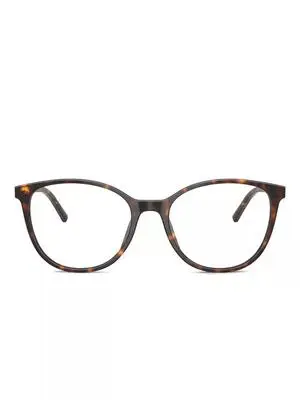 Dolce & Gabbana Tortoiseshell Round-frames Glasses - Brown