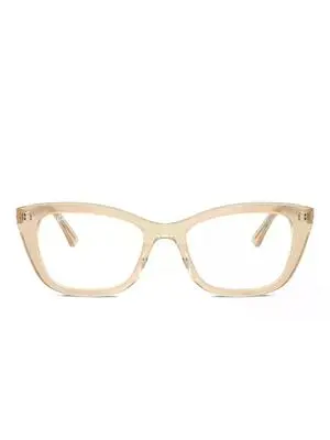 Ray-ban Photo Waves Cat-eye Glasses - Brown