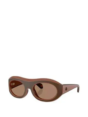 Moncler Ramillon Oval-frame Sunglasses