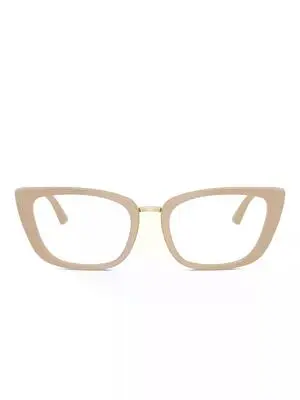 JIMMY CHOO Cat-eye Glasses - Neutrals