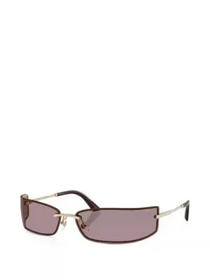 JIMMY CHOO Rectangle-frame Sunglasses