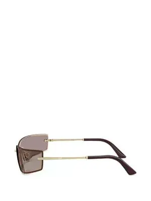 JIMMY CHOO Rectangle-frame Sunglasses
