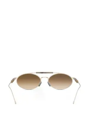 Brunello Cucinelli Oval-frame Sunglasses