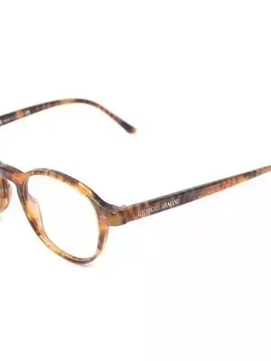 Giorgio Armani Round Frame Glasses