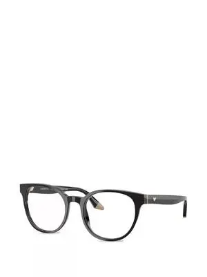 Emporio Armani Oval-frame Glasses