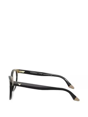 Emporio Armani Oval-frame Glasses