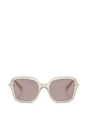 SWAROVSKI Geometric-frame Sunglasses - Neutrals