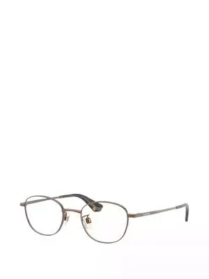 Burberry Round-frame Glasses - Brown