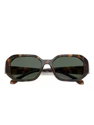 Michael Kors Geometric-frame Sunglasses - Brown