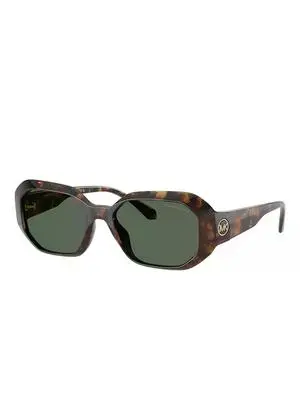 Michael Kors Geometric-frame Sunglasses - Brown