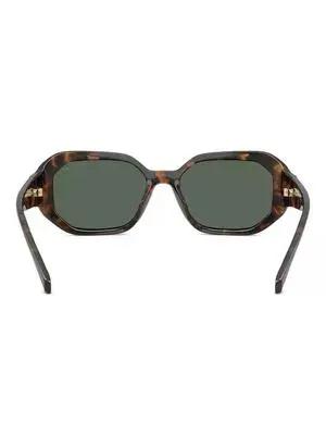 Michael Kors Geometric-frame Sunglasses - Brown