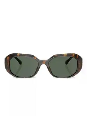 Michael Kors Geometric-frame Sunglasses - Brown