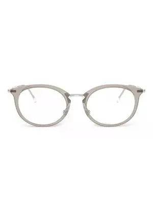 Ray-ban Oval-frame Glasses - Grey