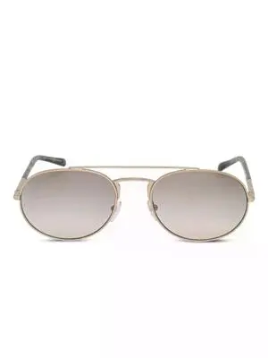 Emporio Armani Round-frame Sunglasses - Gold