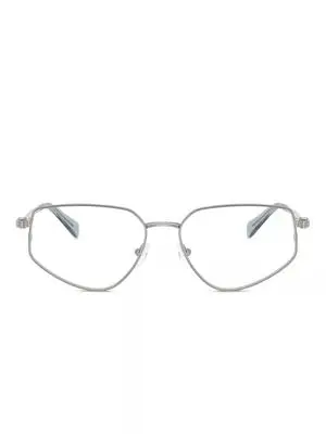 Michael Kors Geometric-frame Glasses - Silver