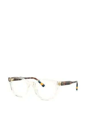 POLO RALPH LAUREN EYEWEAR Round-frame Glasses - Neutrals