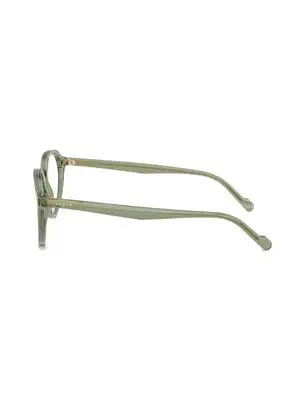 VOGUE EYEWEAR Round Frame Acetate Eyeglasses - Green