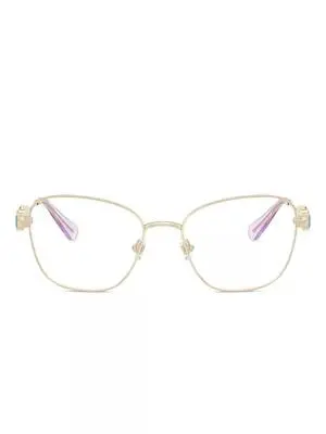 SWAROVSKI Crystal-embellished Cat-eye Glasses - Gold
