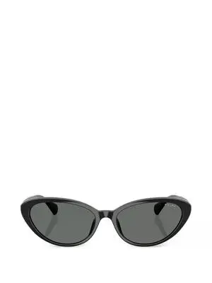 RALPH EYEWEAR Cat-eye Frame Sunglasses - Black