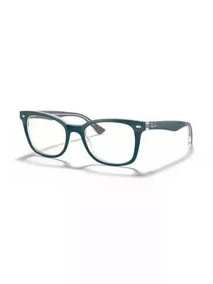 Ray-ban Rectangle-frame Glasses - Blue