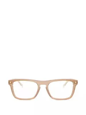 VOGUE EYEWEAR Rectangle Frame Eyeglasses Neutrals
