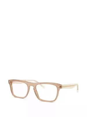 VOGUE EYEWEAR Rectangle Frame Eyeglasses - Neutrals