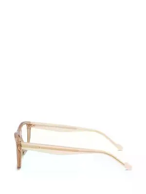 VOGUE EYEWEAR Rectangle Frame Eyeglasses - Neutrals
