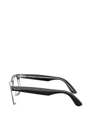 Ray-ban Wayfarer Square-frame Glasses - Black