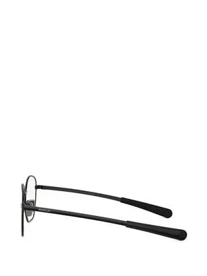 Moncler Geometric Frame Glasses - Black