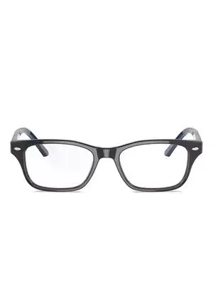 Ray-ban Rectangle-frame Glasses - Brown