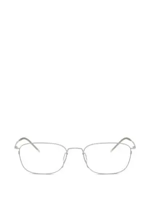 Giorgio Armani Square-frame Glasses - Silver