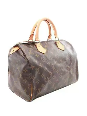 LOUIS VUITTON 2009 Monogram Speedy 30 Boston Bag