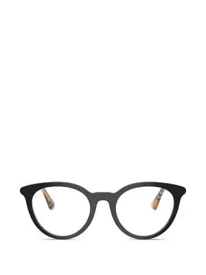 Burberry Round-frame Glasses - Black