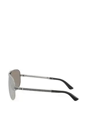 Versace Greca Pilot-frame Sunglasses