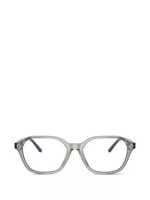 POLO RALPH LAUREN EYEWEAR Shiny Geometric Glasses - Grey