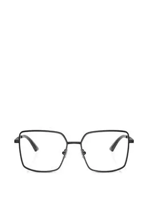 JIMMY CHOO Rectangle Frame Eyeglasses - Black